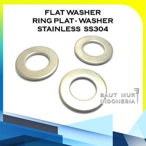 Jual RING PLAT STAINLESS SS304 M10 ISI 10PCS - Kab. Bekasi - BAUTMUR ...