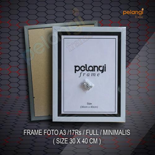 Jual bingkai foto 12R 17R a3 minimalis - Hitam - Kab. Pemalang ...