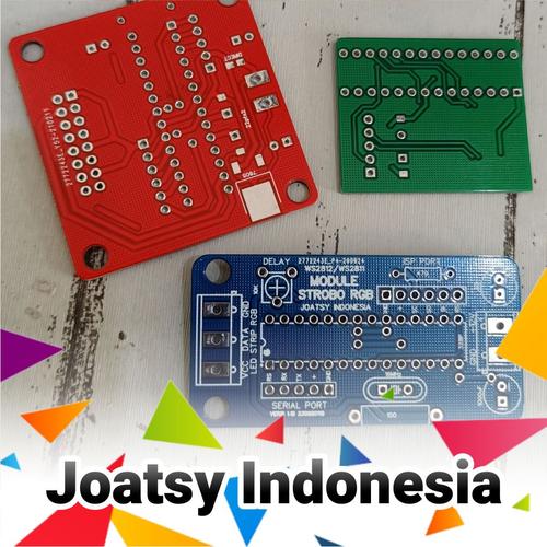 Jual Cetak PCB - Through Hole Double Layer - Biru, 1.2 - Kab ...