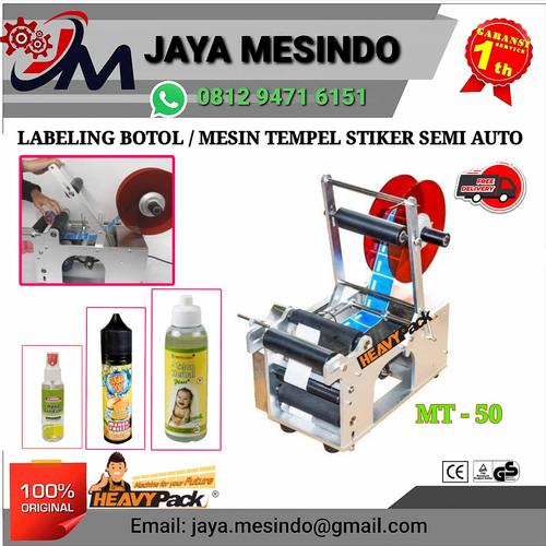 Jual Mesin labeling botol MT-50/Mesin tempel stiker - Jakarta Barat - Jayamesindo | Tokopedia