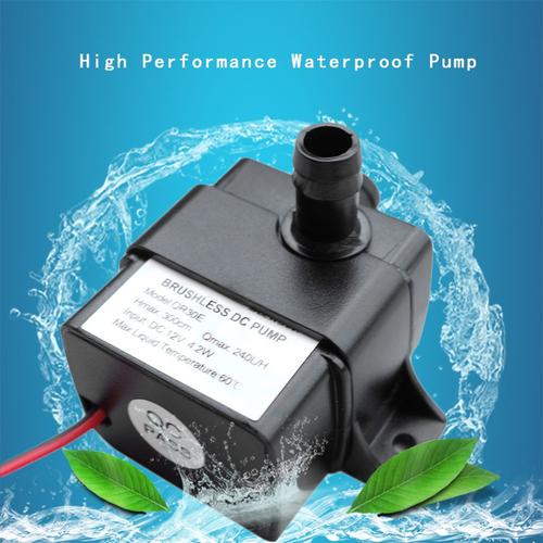 Jual Pompa air celup mini submersible 12V 240L/ H DC 12 volt 12v ...
