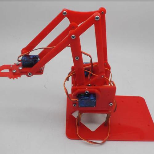 Jual Robot arm acrylic Diy arm acrylic kit rangka lengan for arduino 4 ...