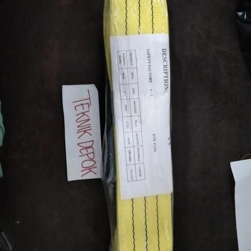 Jual Webbing Sling Kuning 3 Ton x 1 Meter Tali Pengikat Angkut Barang ...