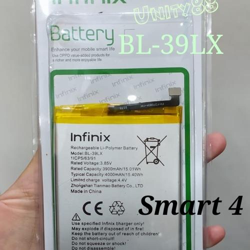 Jual Baterai / Battery / Batre Hp BL-39LX Infinix Smart 4 x653c S5 ...