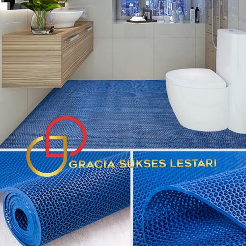 Promo KESET KARPET ANTI SLIP PVC 80x120 JARING - Abu-abu - Jakarta ...