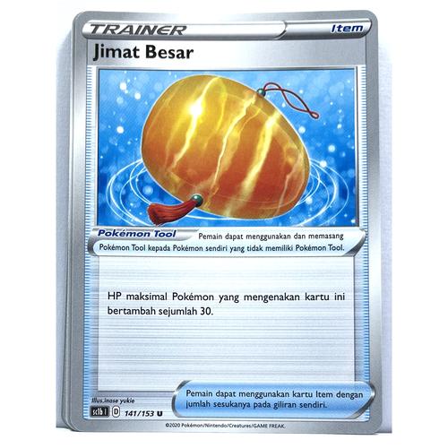 Jual Pokemon Indonesia 141 Jimat Besar Trainer - SC1b - Jakarta Utara ...