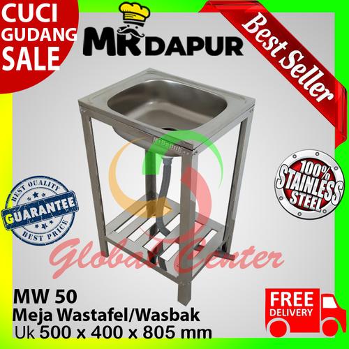 Jual Wasbak Cuci Piring Mr Dapur MW 50 Portable Knock Down Stainless ...