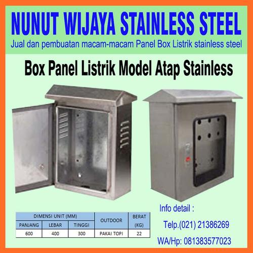 Jual Box Panel Listrik Model Atap Stainless Steel - Kab. Bekasi - NUNUT ...