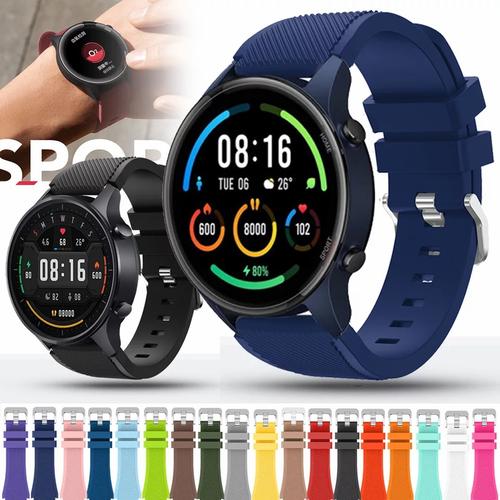 Jual STRAP SPORT SILICONE TALI JAM TANGAN MI WATCH COLOR SMARTWATCH ...