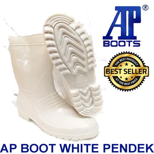 Jual Sepatu AP Boot WHITE Pendek - Putih, 25 - Jakarta Pusat - Berkat ...