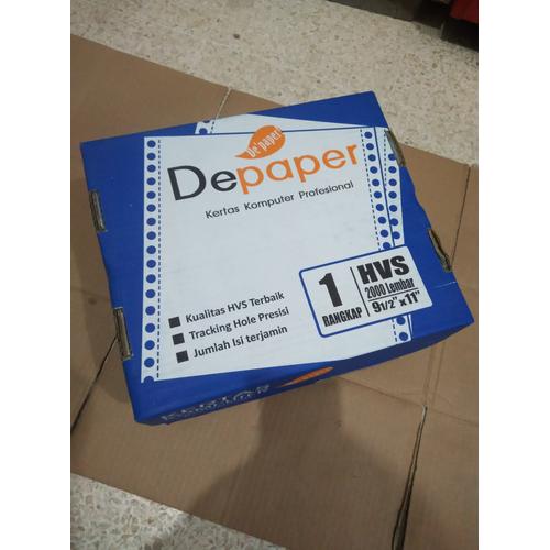 Jual Kertas Continuous Form Depaper 1ply 9.5 x 11 inchi - Kota Surabaya ...