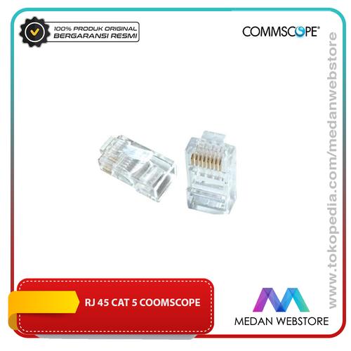 Jual Konektor RJ45 COMMSCOPE / Connector RJ 45 COMMSCOPE Per Pack Isi ...