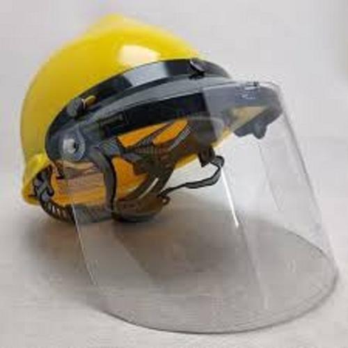 Jual Helm APD Pelindung Wajah full Face shield Polikarbonat helm ...