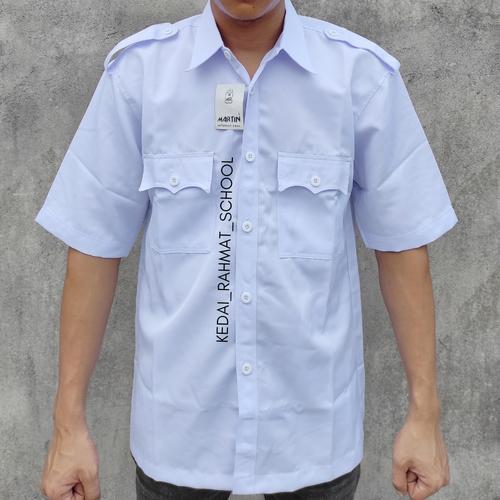 Jual Premium Baju Putih PDH Pria PNS Guru Asn Dinas Formal Kerja Kantor ...