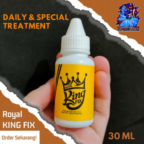 Jual Royal KING FIX - Obat Cupang (Siknas, Popeye, Lainnya) 30ML ...