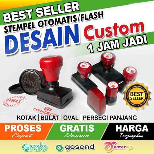 Jual Stempel Flash/stempel otomatis/Lunas/custom/logo MURAH, BAGUS ...