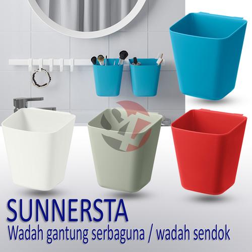 Jual Wadah peralatan dapur di gantung / wadah sendok - Biru - Jakarta ...
