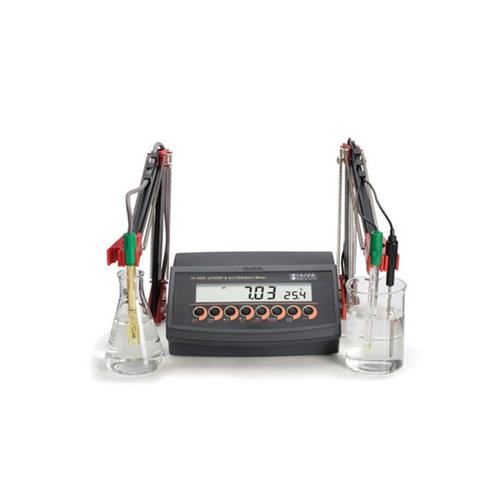 Jual pH/ORP/ISE/EC/TDS/NaCl Benchtop Meter 230V Model HI2550-02 - Kota ...