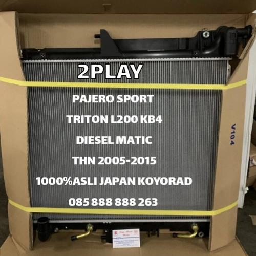 Jual Radiator Pajero Sport Diesel Matic 2005-2015 Koyorad - Jakarta ...