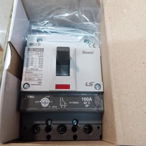 Jual Susol MCCB LS TE100S 3P 100A, Pemutus Arus Listrik dengan Spesifikasi 100A dan 3P dari ...