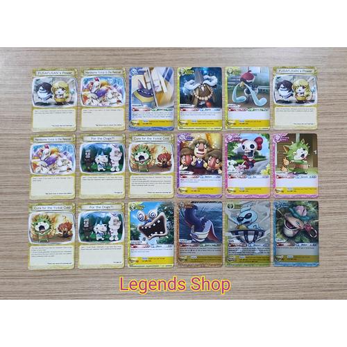 Jual Kartu Anime Booster Yokai Watch Trading Card Game Bandai Set A ...