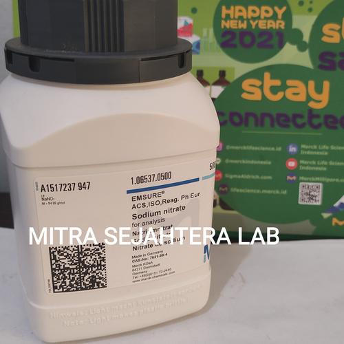 Jual Sodium Nitrate Merck 500 gram 106537 | 1.06537 Natrium Nitrate ...