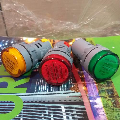 Jual pilot lamp 220v/12v,merah,kuning,hijo - Kuning - Jakarta Pusat ...