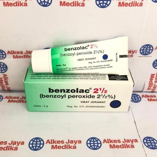 Jual Benzolac 2.5% (Obat Jerawat) - Kota Tangerang - alkes jaya medika ...