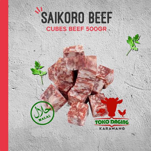 Jual Saikoro Beef Cubes / Daging Sapi Premium - 500gr - Kab. Karawang ...
