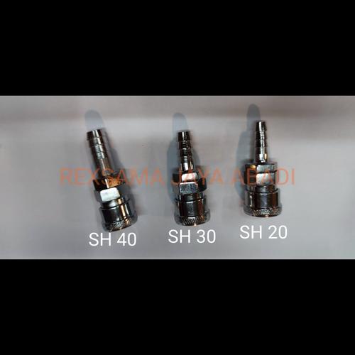 Jual QUICK COUPLER ANGIN SH 20, SH 30, SH 40 / HOSE 5/16 , 3/8 , 1/2 ...