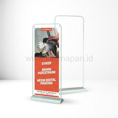 Jual DOOR FRAME DISPLAY STAND BANNER TERMURAH - 60 X 160cm - Kota ...