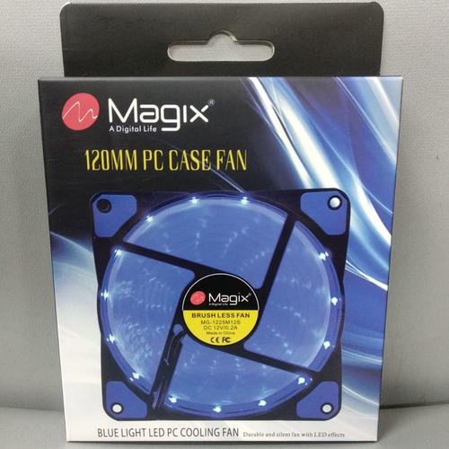 Promo Fan Case 12Cm Lampu Magix 120MM PC Case Fan Casing LED 12 Cm ...