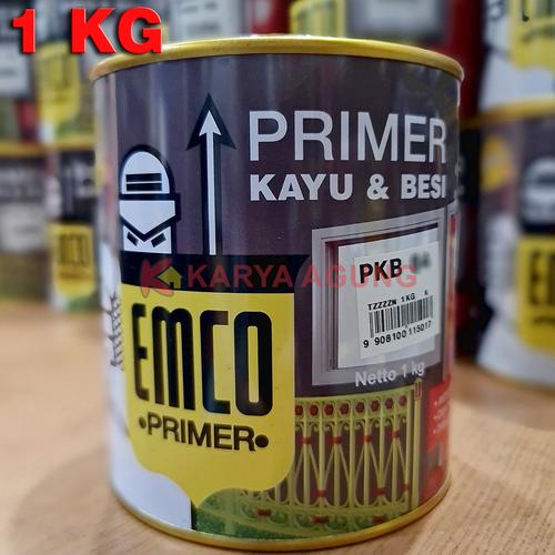 Jual Primer Besi & Kayu EMCO PKB 1 KG Cat Dasar Kayu & Anti Karat Besi ...