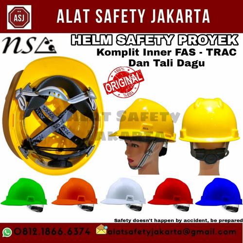 Jual Helm Proyek NSA - SNI / Helm Proyek NSA Inner Fastrack - Biru ...