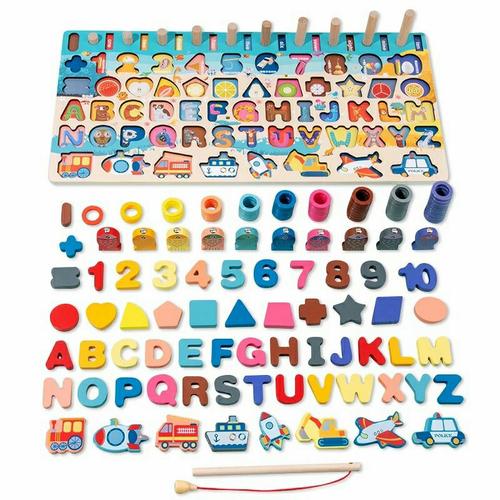 Jual Mainan Anak 7in1 Mainan edukasi anak alphabet huruf+ alat ...