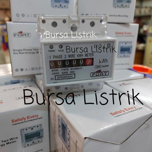 Jual KWH Meter XTM75S 1 Phase Analog / energy meter 1p - 5(30)A - Jakarta Pusat - Bursa Listrik ...