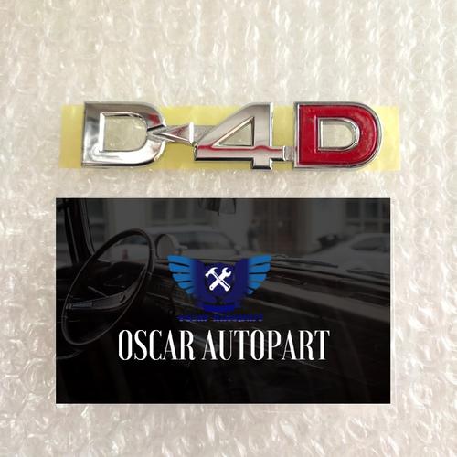 Jual Logo Emblem D-4D D4D ORIGINAL Harga Satuan - Jakarta Utara - OSCAR ...