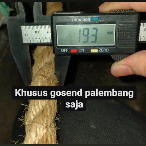 Jual Tali Manila rope Tambang Tampar 18mm 18 mili 3/4 inchi MERK GURITA ...