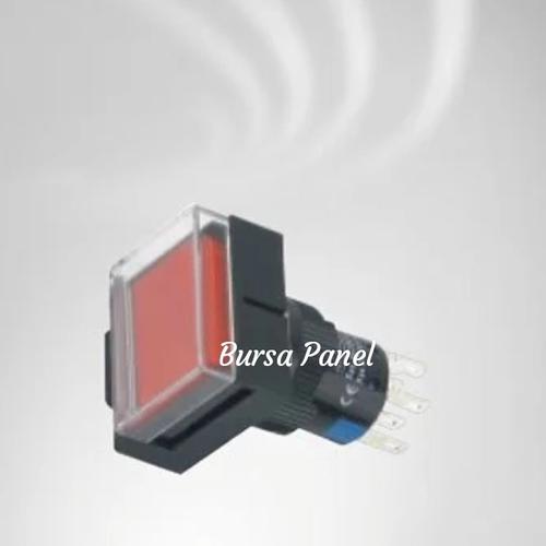 Jual Iluminated Push Button with LED 16 mm SDL16-22CFD model kotak ...
