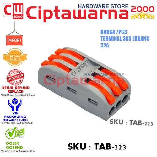 Jual Konektor Kabel 2x2 2x3 Pin Merek TAP Model WAGO - Terminal - Kota ...