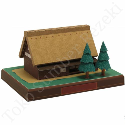 Jual DIY 3D Gasshozukuri Japan Papercraft Tower Paper Craft Menara ...