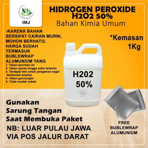 Jual H2O2 HIDROGEN PEROKSIDA 50% Kemasan 1KG - Kab. Sidoarjo ...