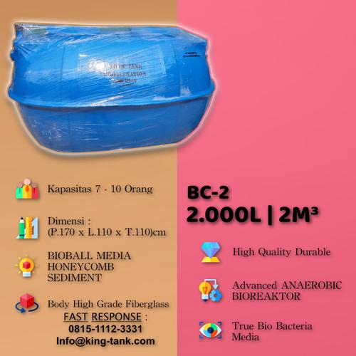 Jual BIOFILTER Septic Tank 2000 liter / 2M3 - BIOTANK INDONESIA - Kab ...
