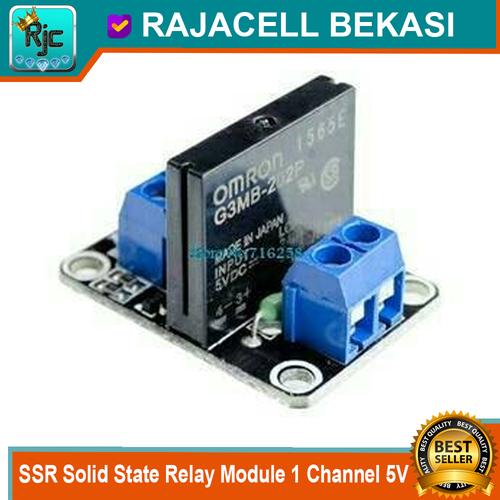 Jual SSR Solid State Relay Module 1 Channel 5V DC High Level for ...