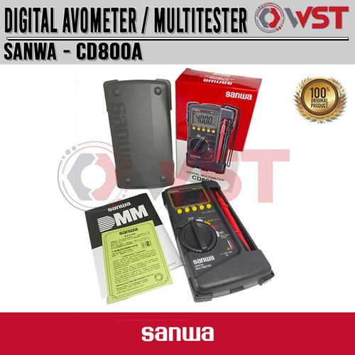 Jual Digital Multimeter Sanwa CD800A / Digital Avometer Sanwa CD800A ...