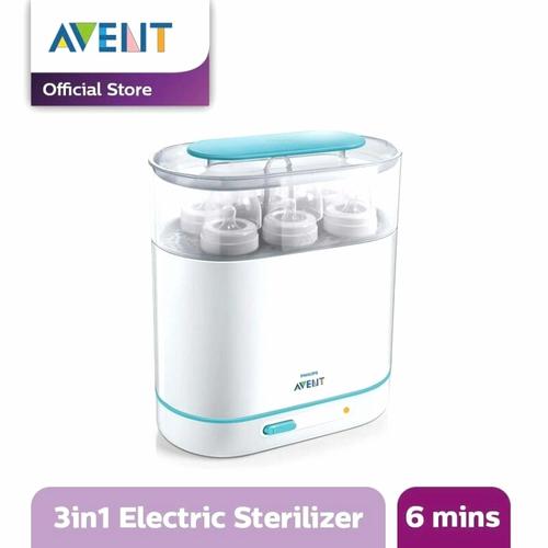 Jual Philips Avent 3 in 1 Electric Steam Sterilizer FREE Cooler Bag ...