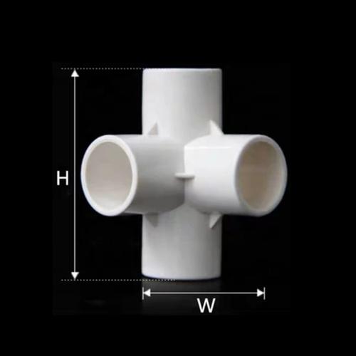 Jual Knee 4 Arah, Knee Cabng 4, Fitting Pipa PVC 1 Inch Putih, Tebal ...