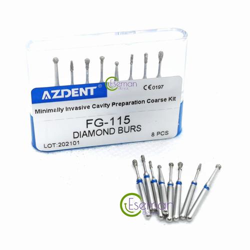 Promo Dental Bur Minimally Invasive Cavity Preparation Kit FG-115 8pcs ...