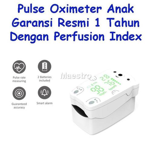 Jual Oximeter Anak Jumper Jpd-500H Oksimetri Alat Ukur Saturasi Oksigen ...