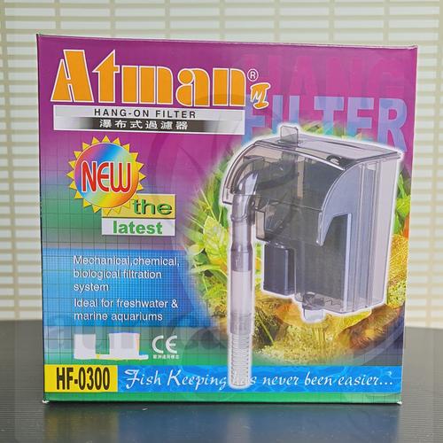 Jual Filter Gantung Aquarium - Hang on Atman HF-0300 Hangon HF-300 HF ...